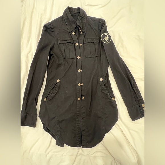 Hysteric Glamour | Jackets & Coats | Vintage Hysteric Glamour Buttonup Shirtjacket | Poshmark
